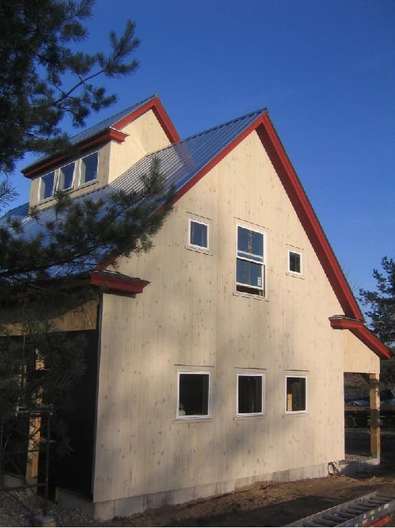 Vermont Barn Gable End - Benjamin and Co | Timber Frames and Custom ...