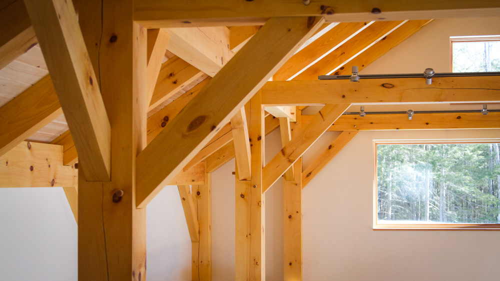 Timber Framing - Benjamin and Co | Timber Frames and Custom Homes ...