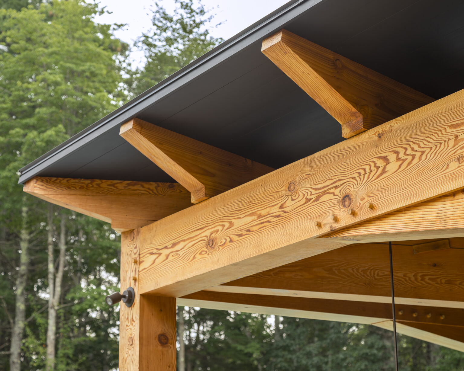 Timber Frame Pool Pavilion - Benjamin and Co | Timber Frames and Custom ...