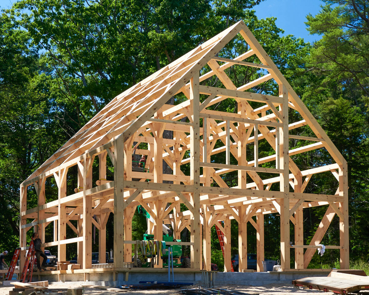 Timber Frame Kits - Benjamin and Co | Timber Frames and Custom Homes ...