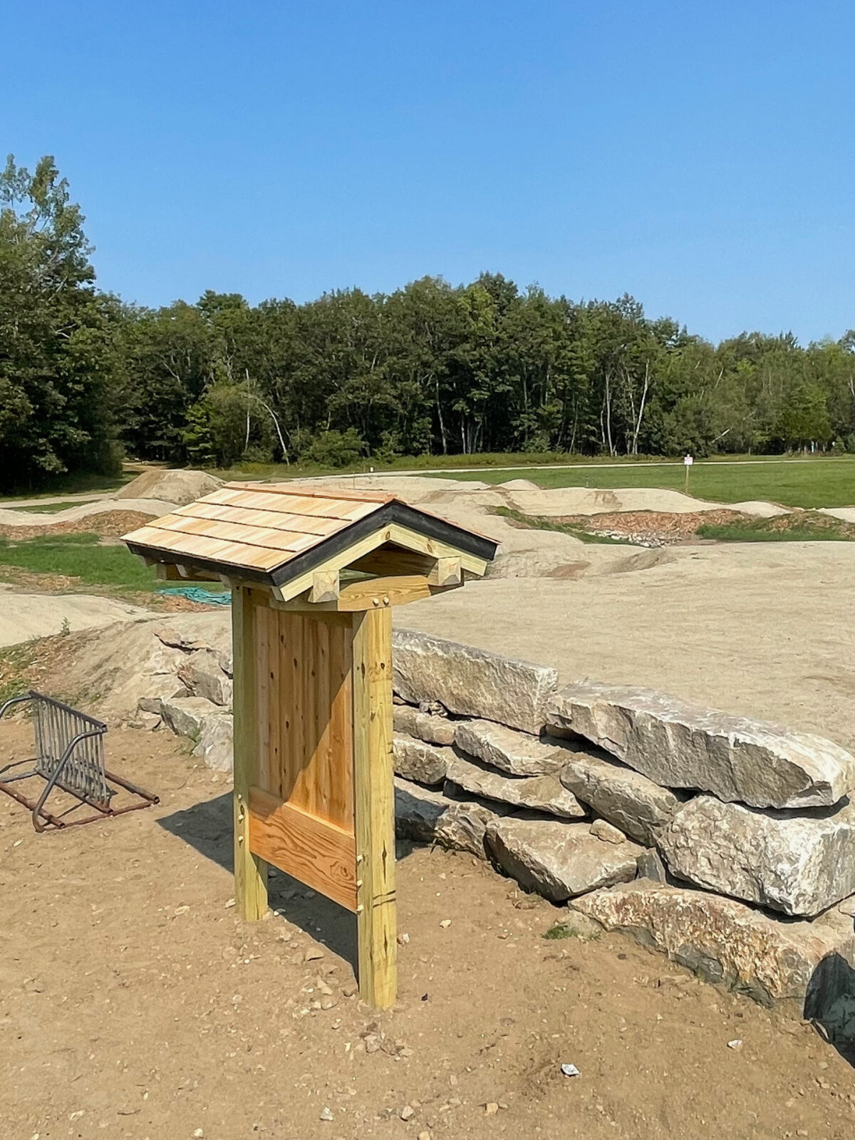 Timber Frame Kits - Sign Kiosk - Benjamin and Co | Timber Frames and ...