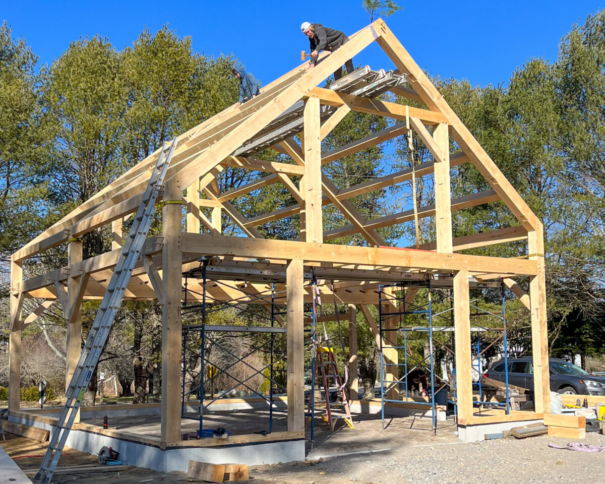 Timber Frame Kits - Benjamin and Co | Timber Frames and Custom Homes ...