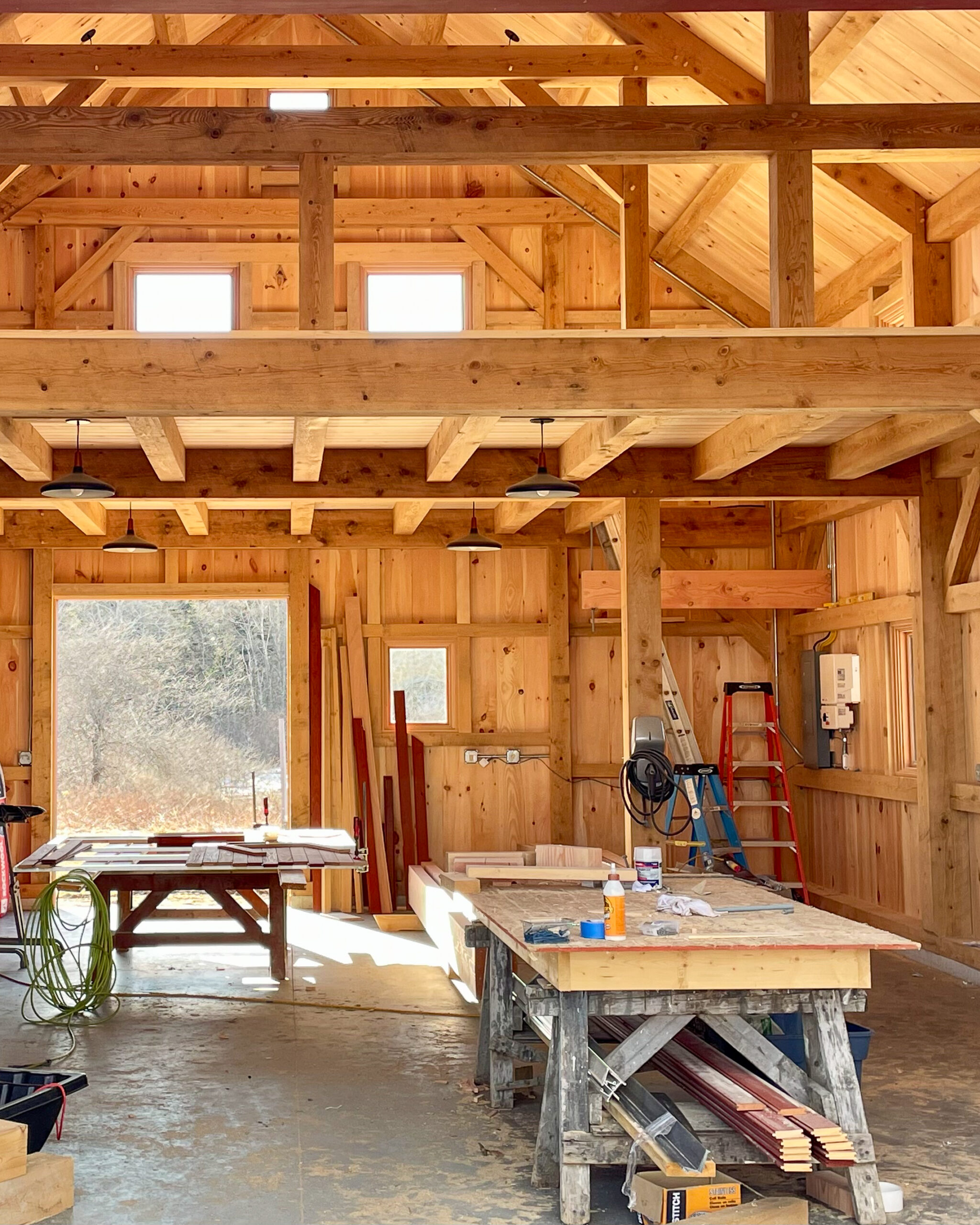 Timber Frame Kits - Traditional Barn - Benjamin and Co | Timber Frames ...